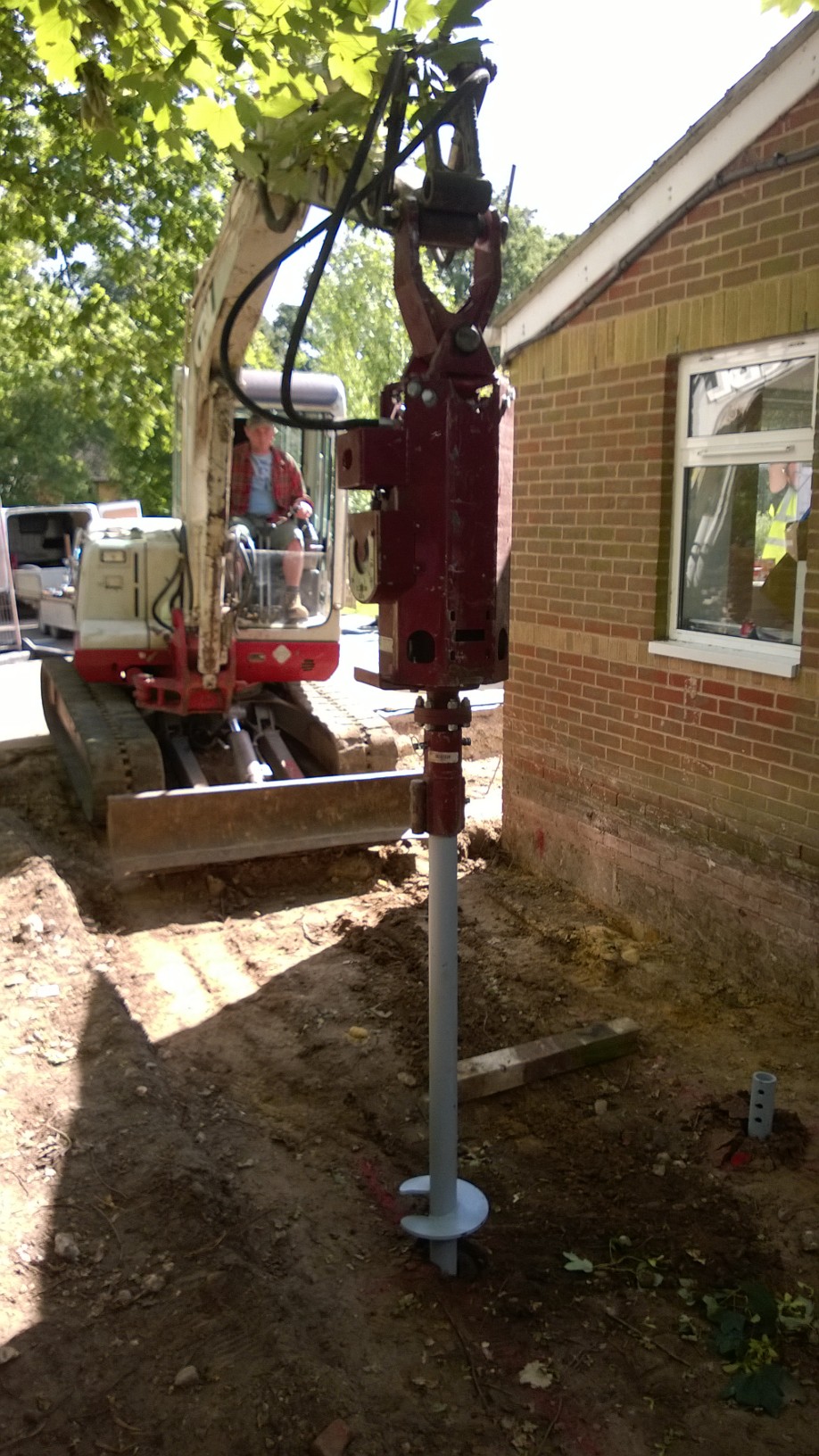 Screw Pile Design - Michael Aubrey Partnership Ltd